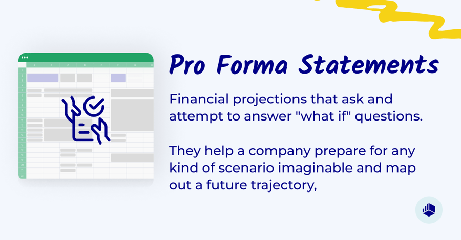 How to create & use pro forma statements
